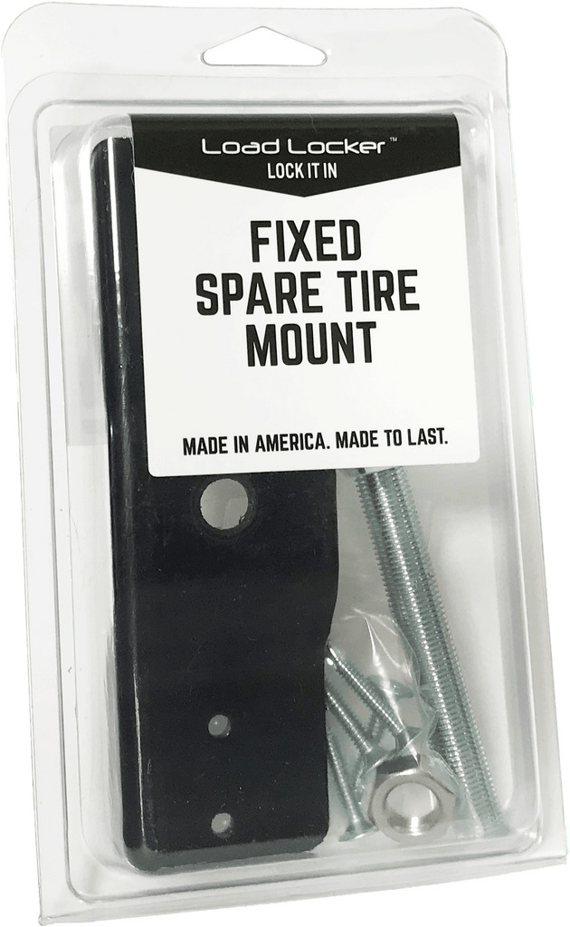 Fixed Spare Tire Mount - In Clamshell (12/Case) – Load Locker