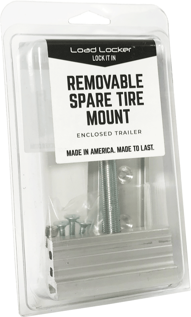 Enclosed Trailer - Removable Spare Tire Mount - In Clamshell (24/Case ...